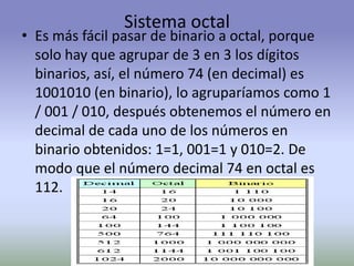 Sistemas numéricos. | PPTX