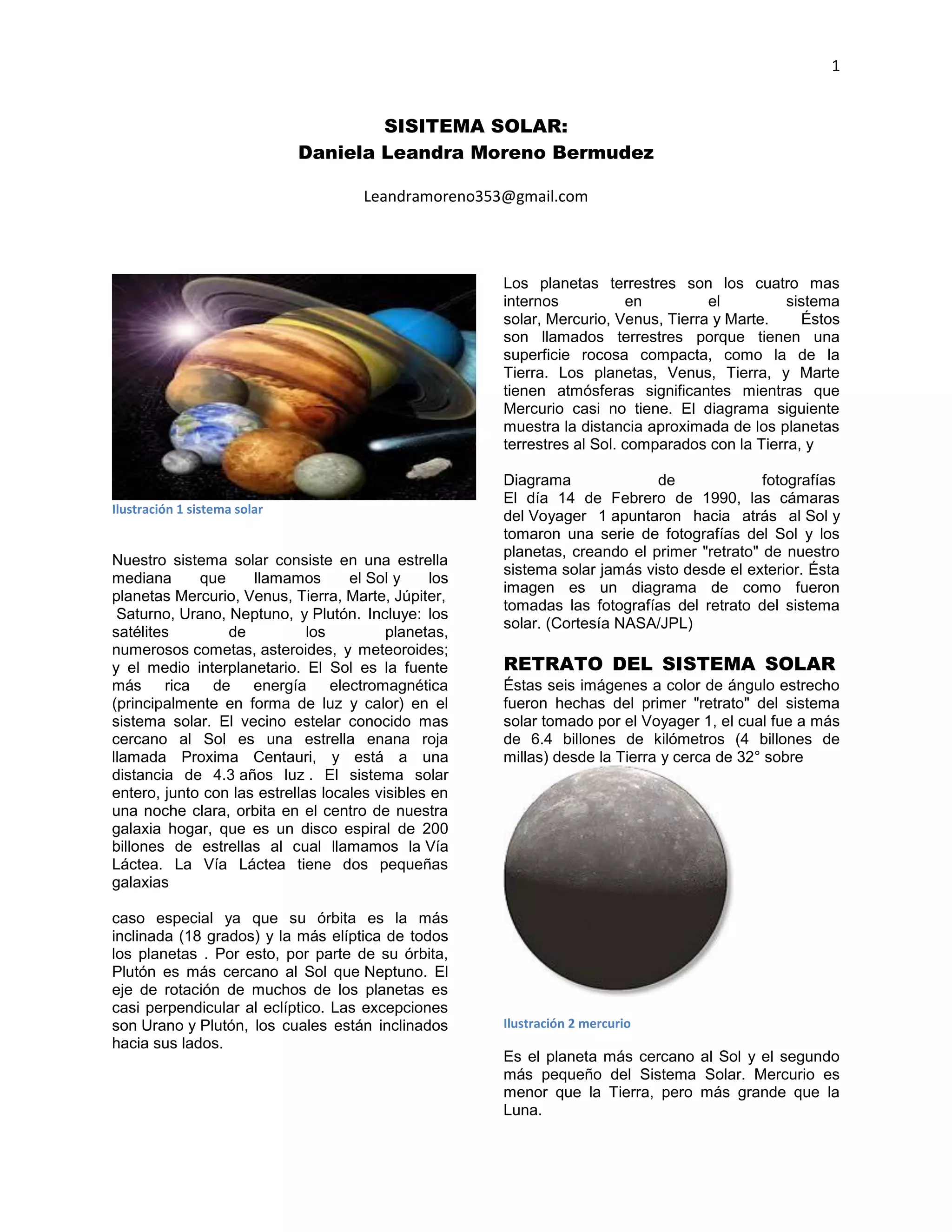 Sistema solar | PDF