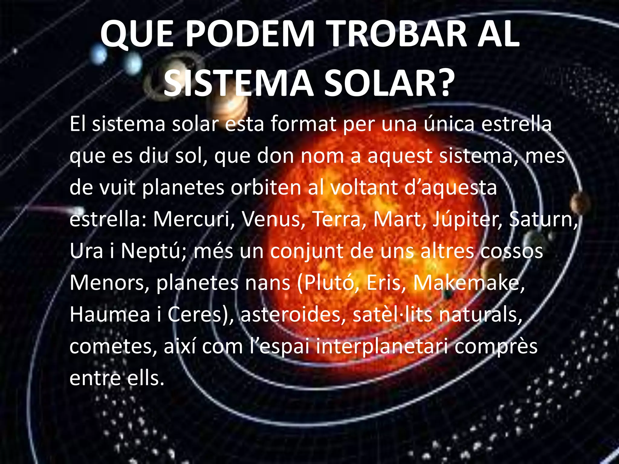 Sistema solar (anna l. guillem, maria) | PPTX