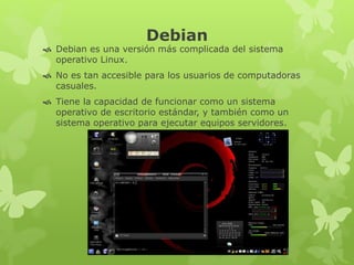 SISTEMAS OPERATIVOS WINDOWS, LINUX, MACOS, ANDROID | PPTX