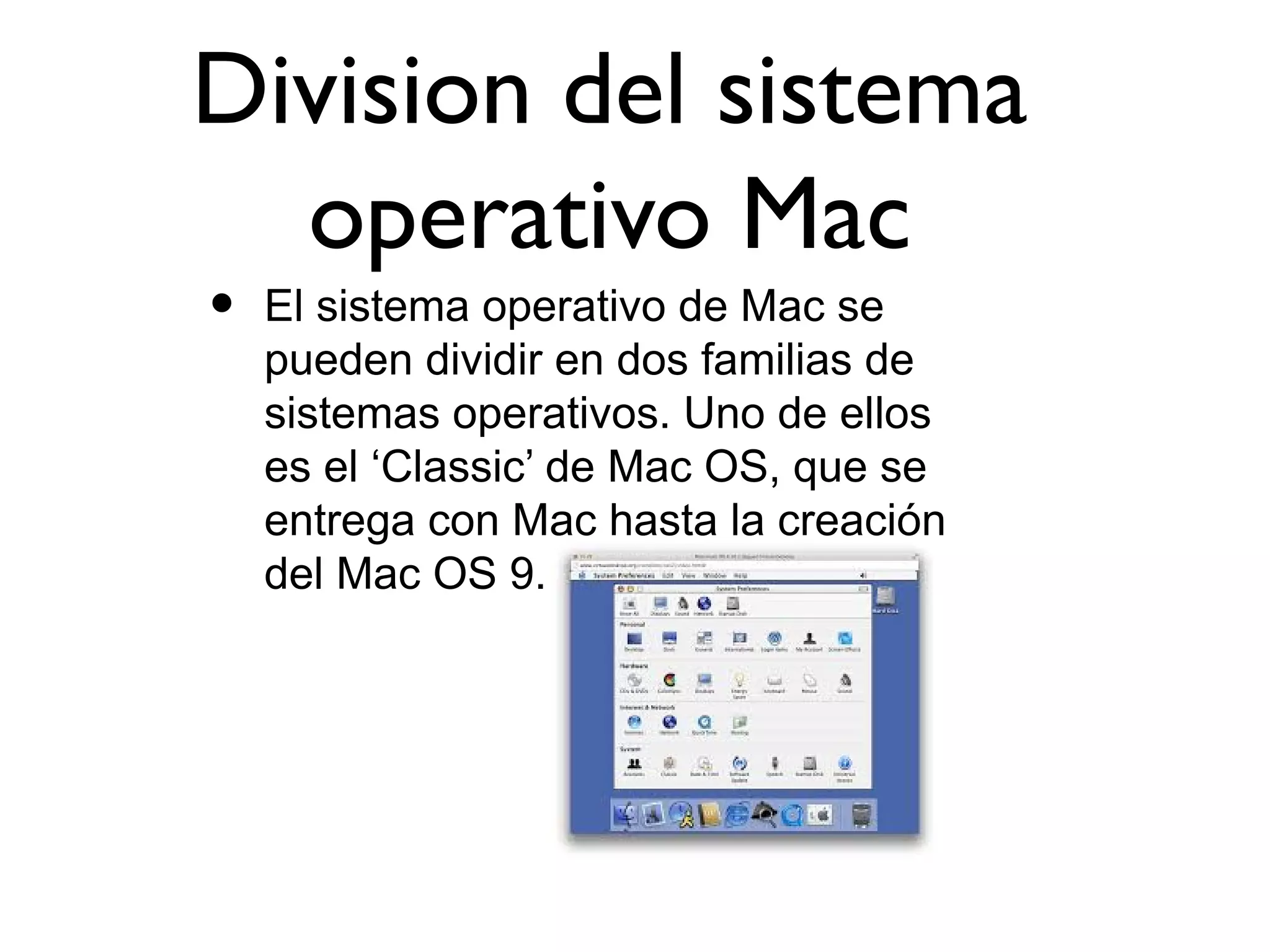 Sistemas operativos Mac vs Pc | PPT