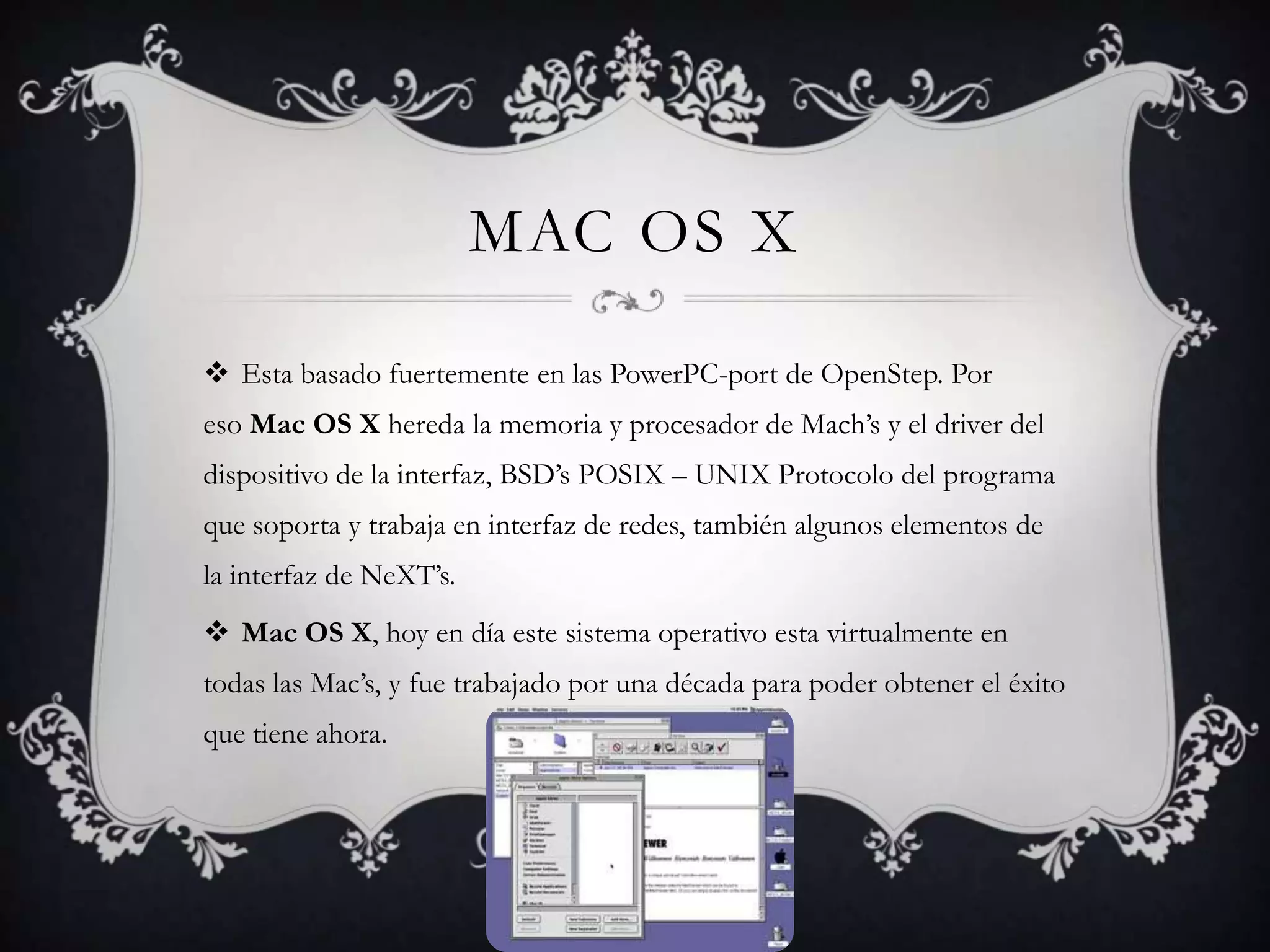 Sistemas operativos de mac | PPT