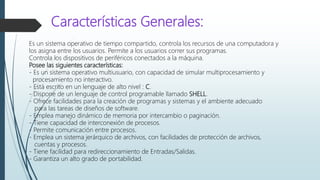 Sistemas operativos unix y linux | PPTX