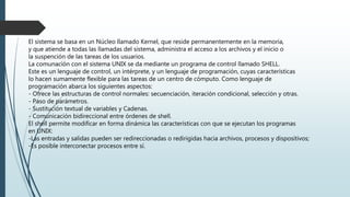 Sistemas operativos unix y linux | PPTX