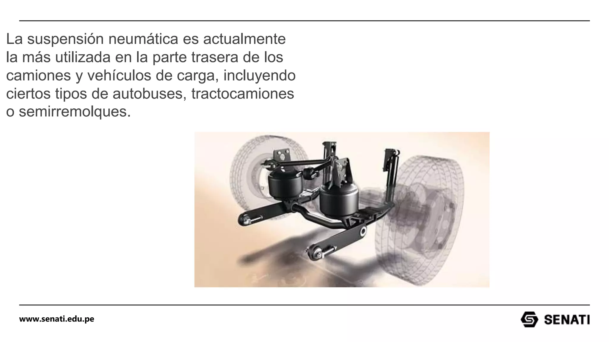 Sistema suspension neumatica | PPTX