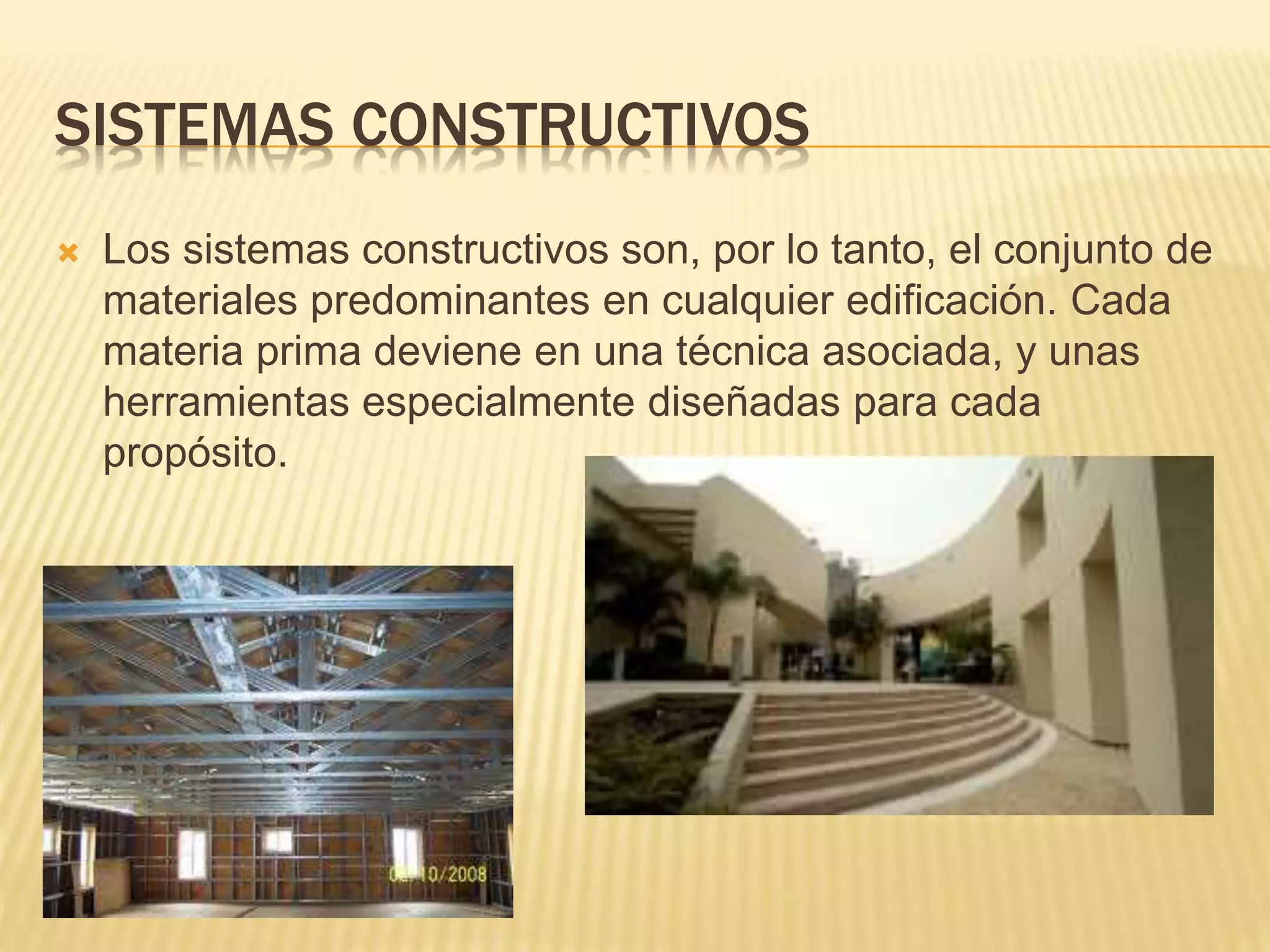 Sistemas y procedimientos constructivos | PPTX