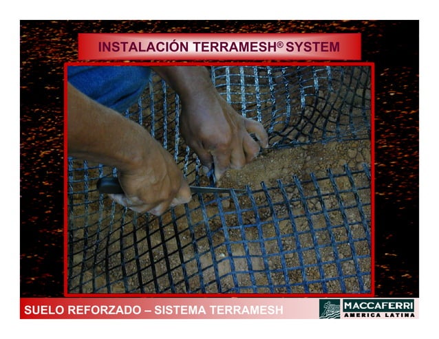 Sistema terramesh construcción | PPT