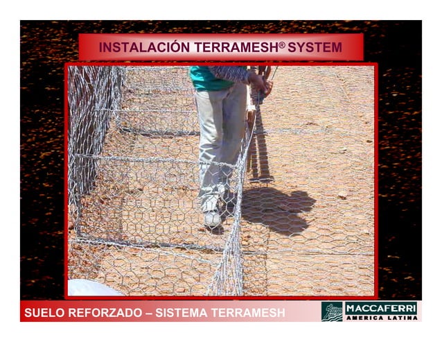 Sistema terramesh construcción | PPT