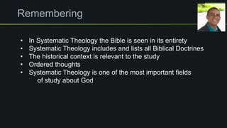 Sistematic theology | PPT