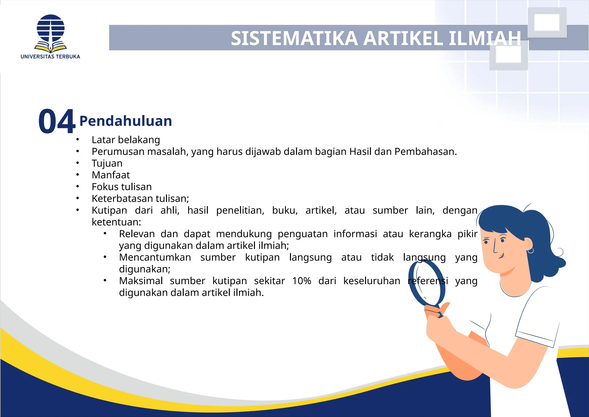 SISTEMATIKA KARYA TULIS ILMIAH (KARYA ILMIAH) | PPT