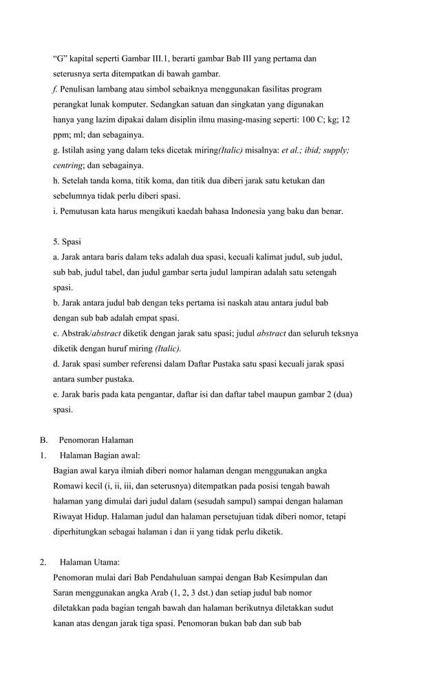 Sistematika penulisan karya ilmiah | PDF