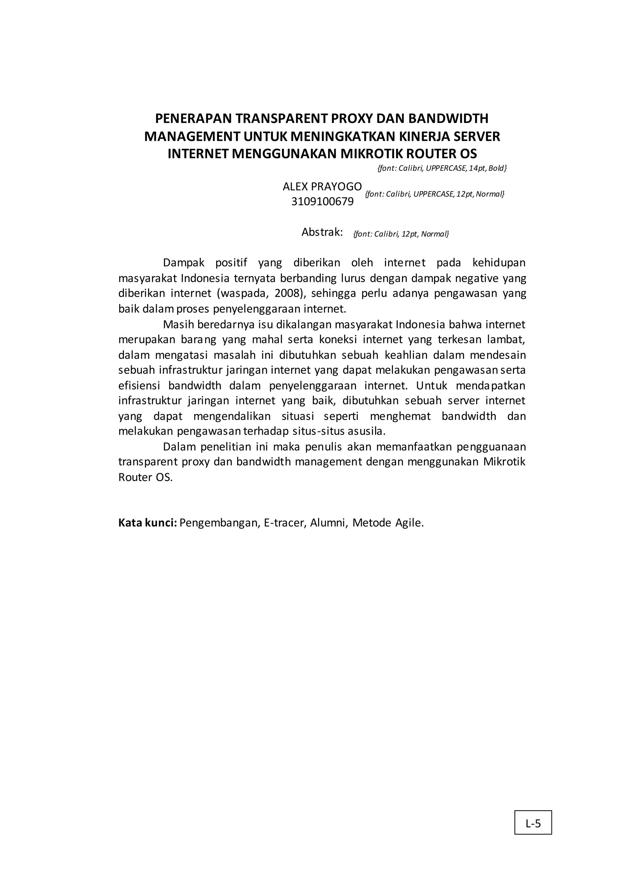 Sistematika penulisan proposal/laporan ta stikom banyuwangi | DOCX