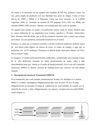 Sistema transmision isdb tb | DOC