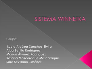 Sistema winnetka | PPTX