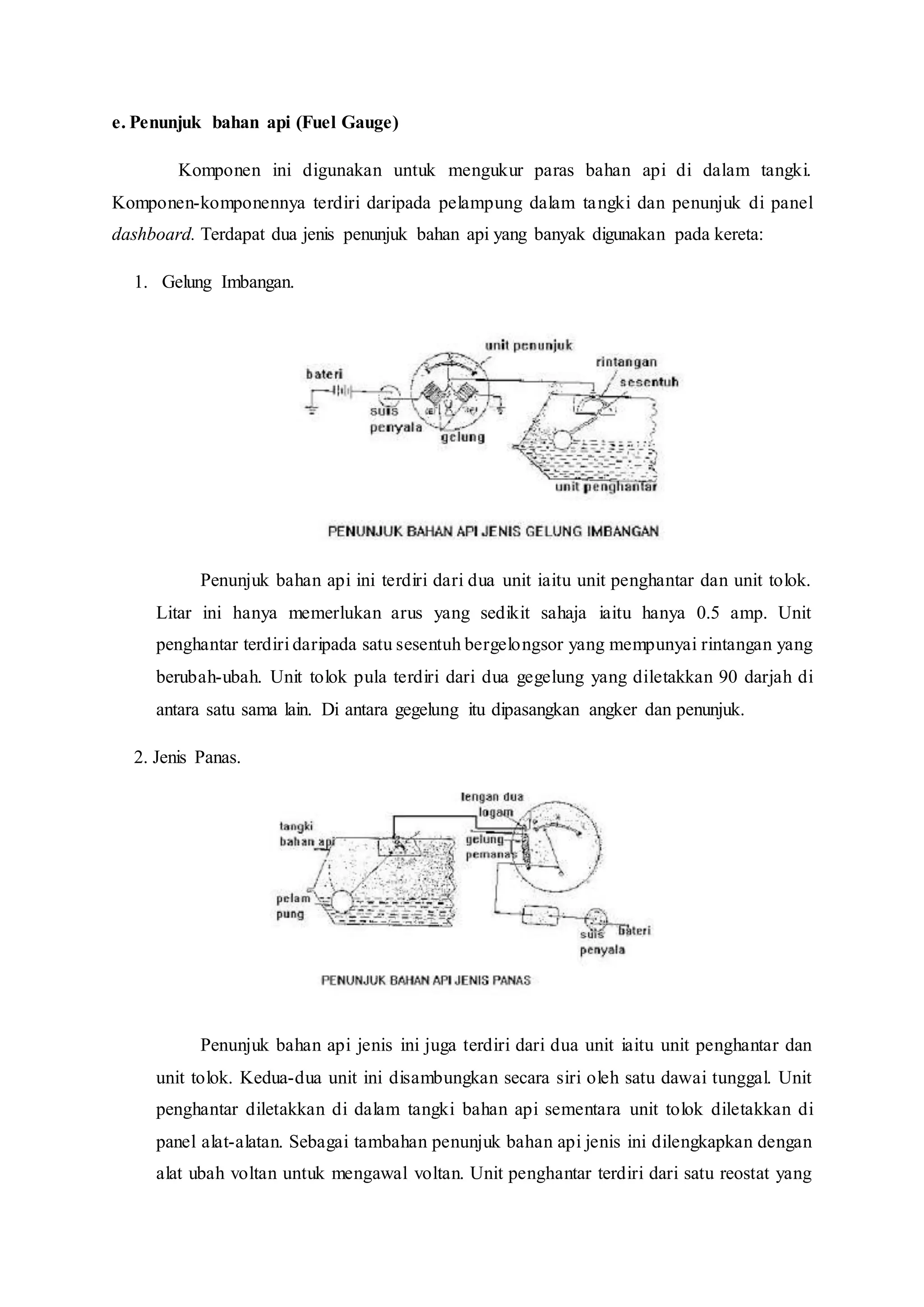 Sistem bahan api | DOCX