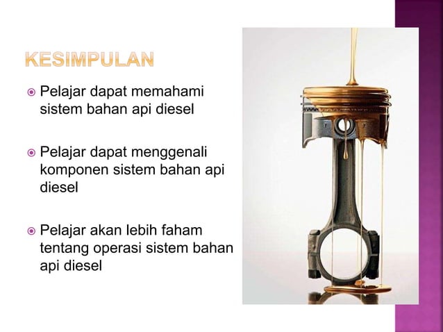 Sistem bahan api diesel | PPTX