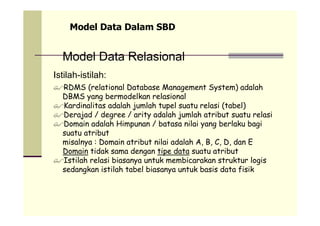 Sistem basis data | PDF