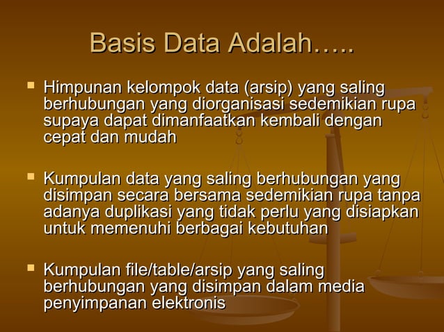 Sistem Basis Data | PPT