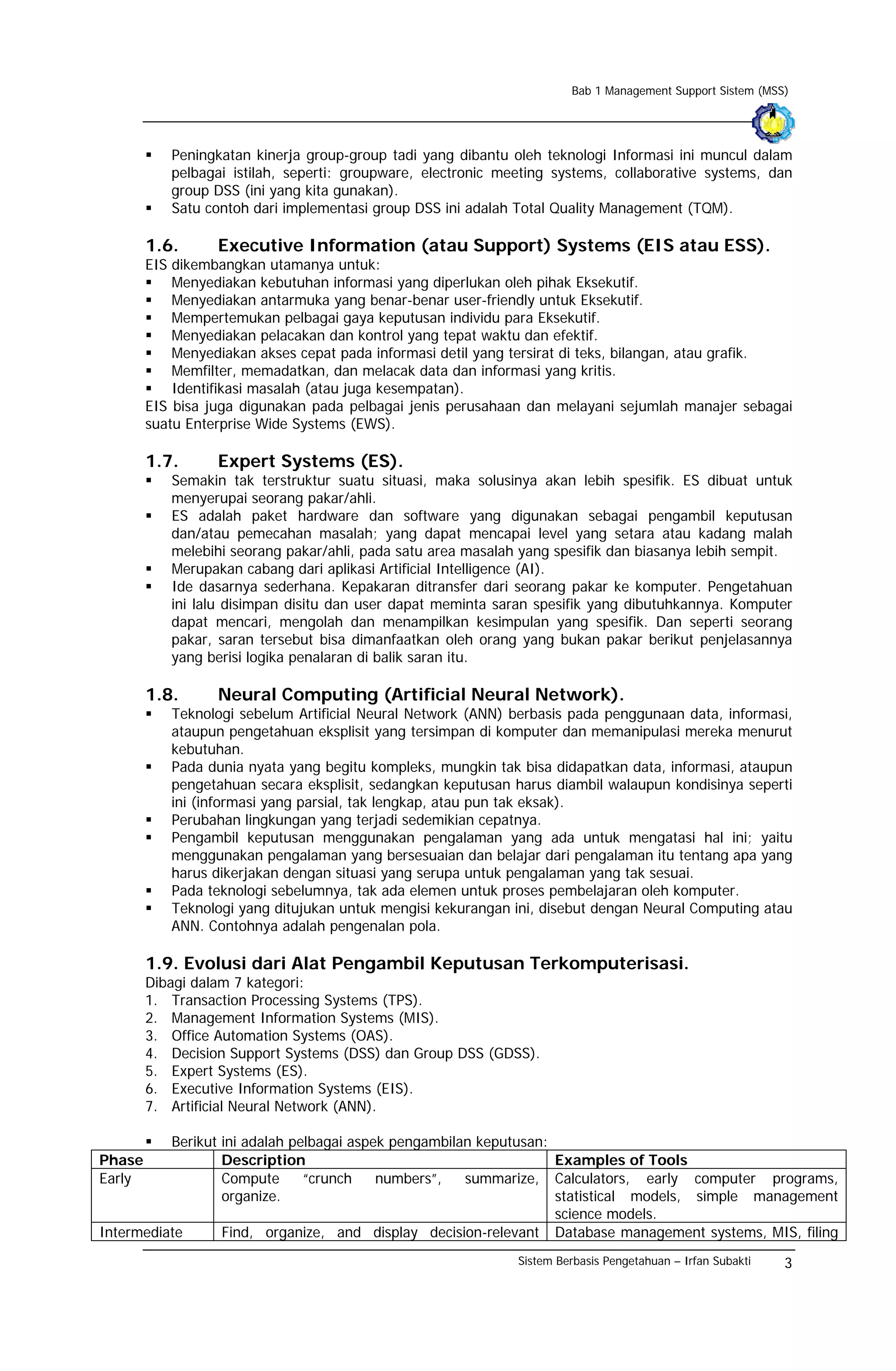 Sistem berbasis pengetahuan | PDF