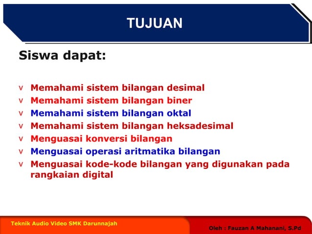 Sistem bilangan | PPT