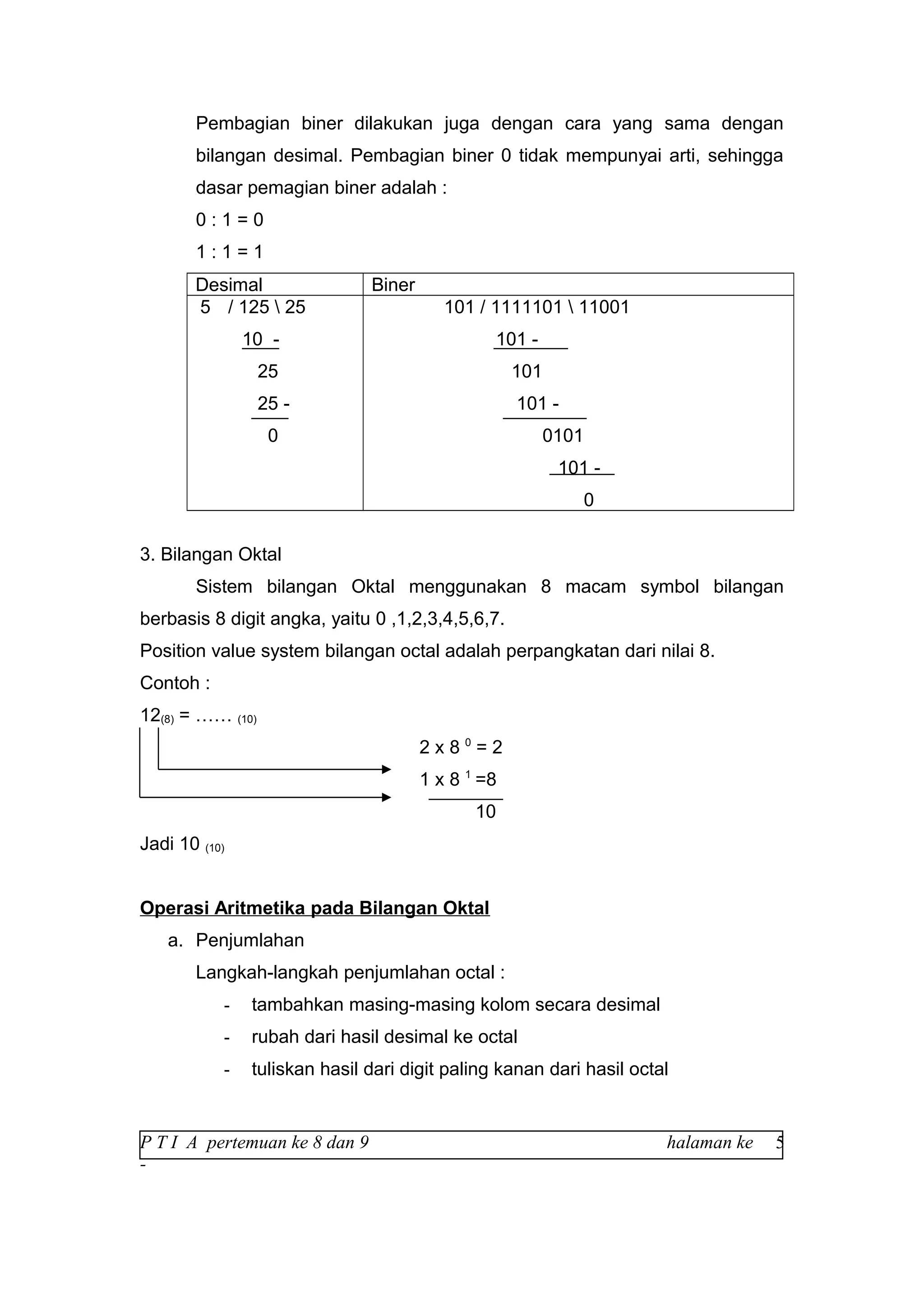 Sistem bilangan | PDF