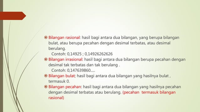 Sistem Bilangan | PPT