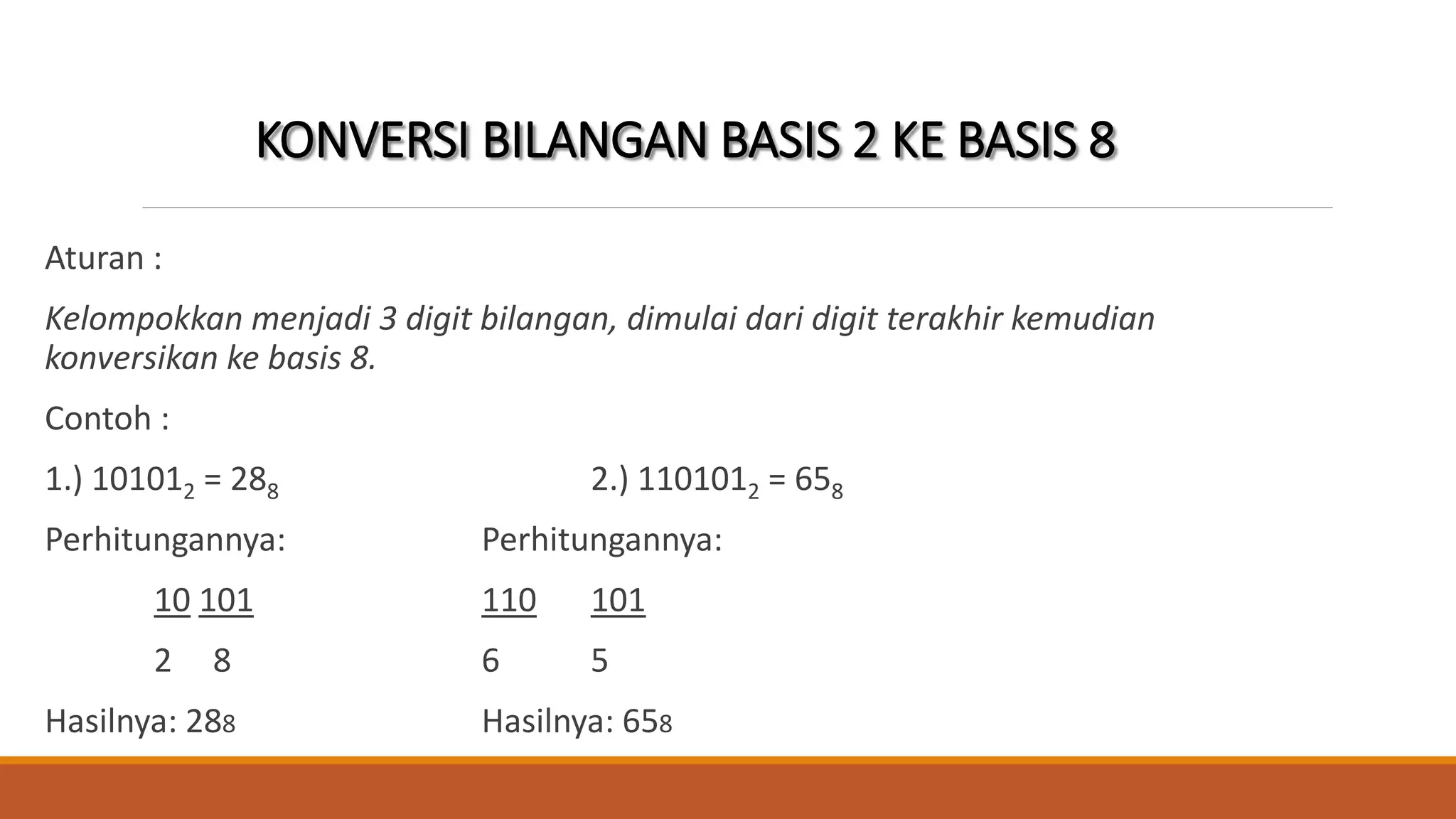Sistem bilangan | PPTX
