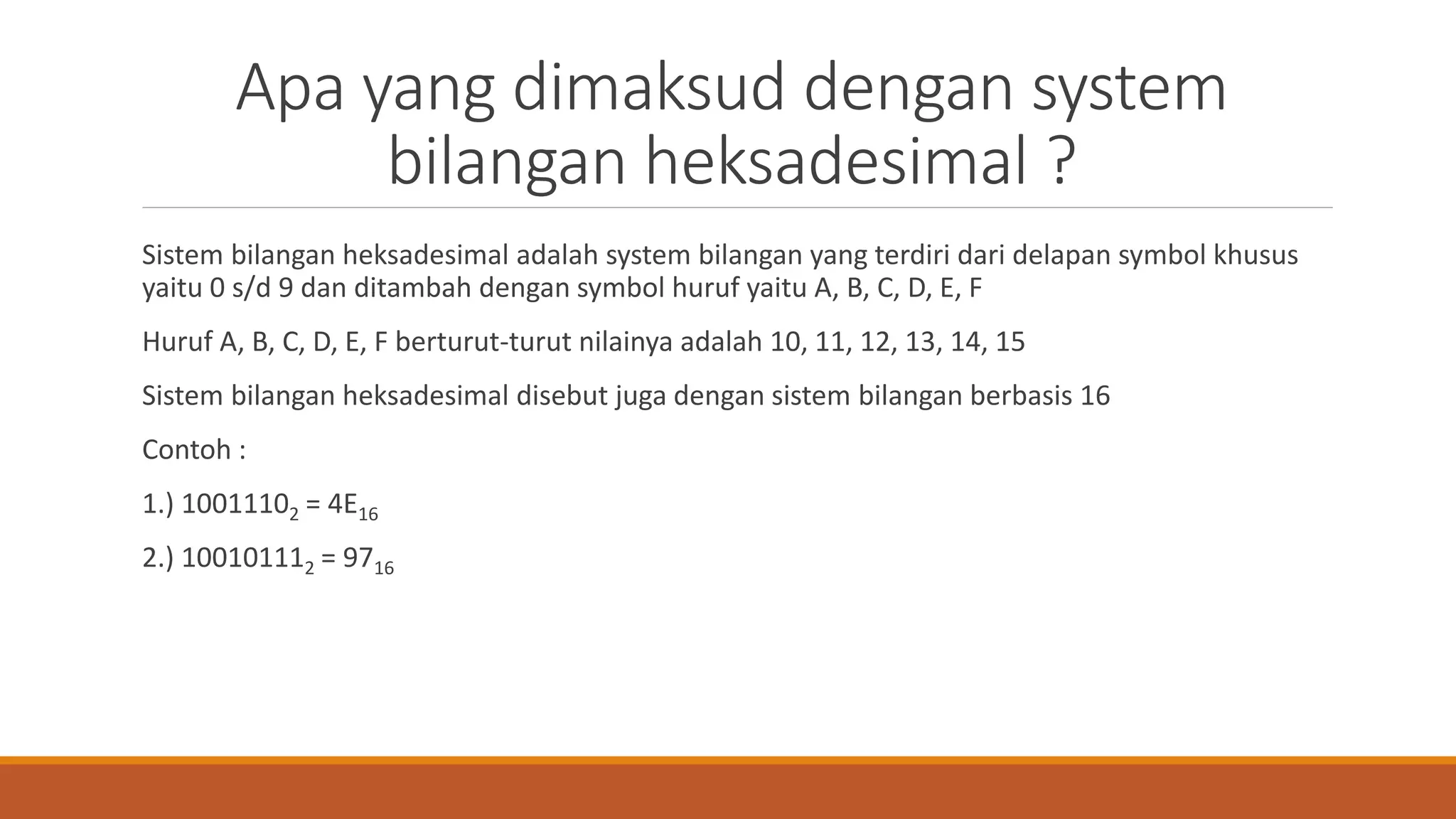 Sistem bilangan | PPTX