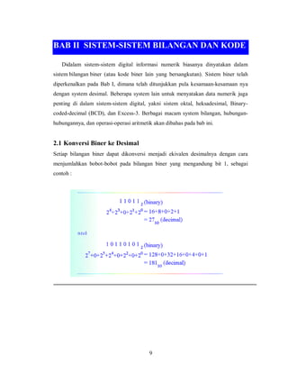 Sistem bilangan dan kode | PDF