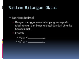 Pengantar Ilmu komputer sistem bilangan dan kode.pptx