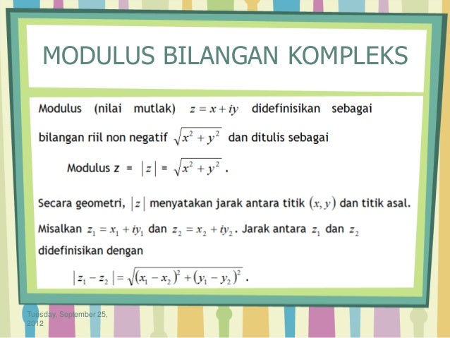 Sistem bilangan kompleks