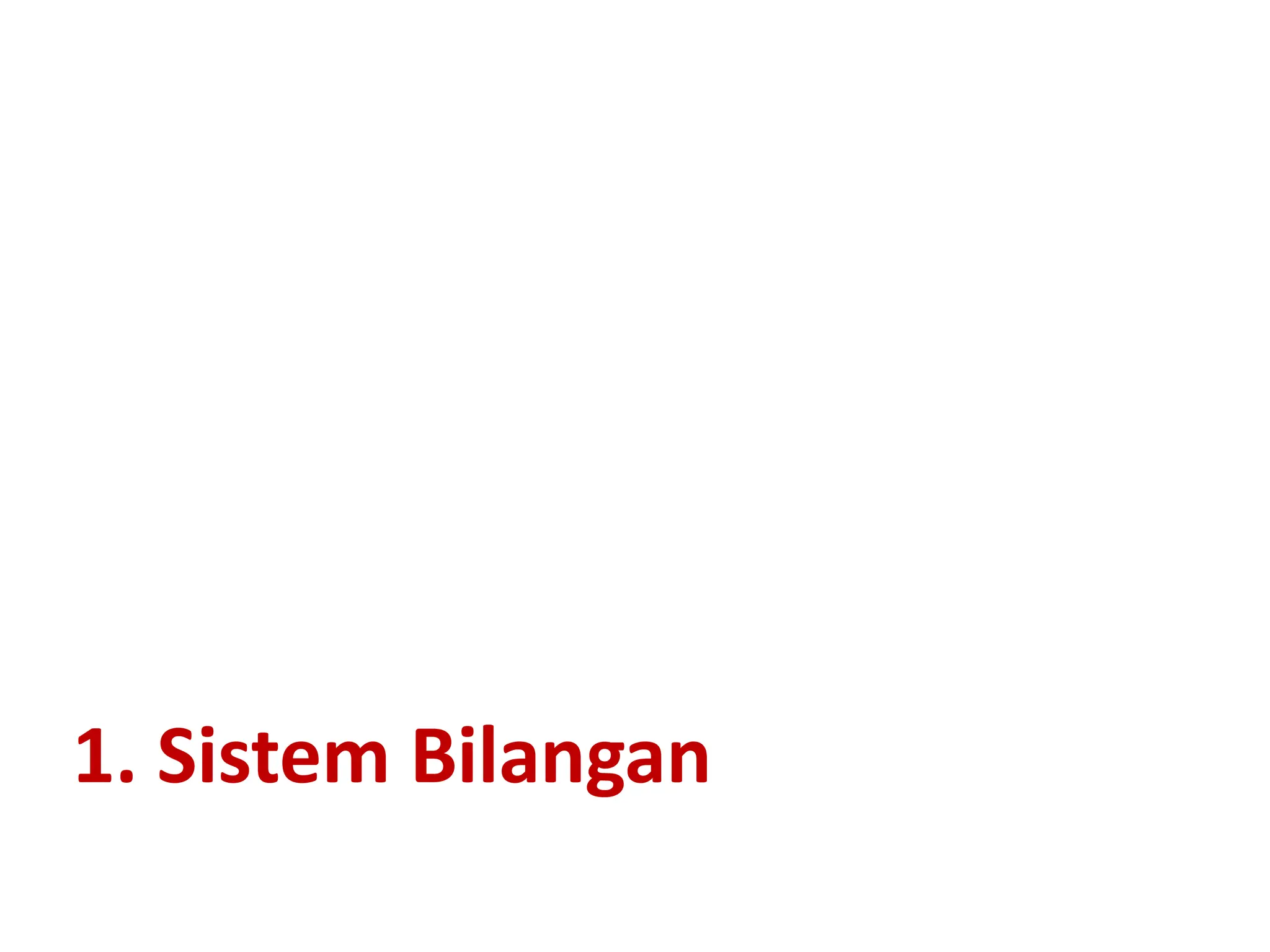 Sistem bilangan real himpunan bilangan real | PPT Sistem bilangan real himpunan bilangan real | PPT
