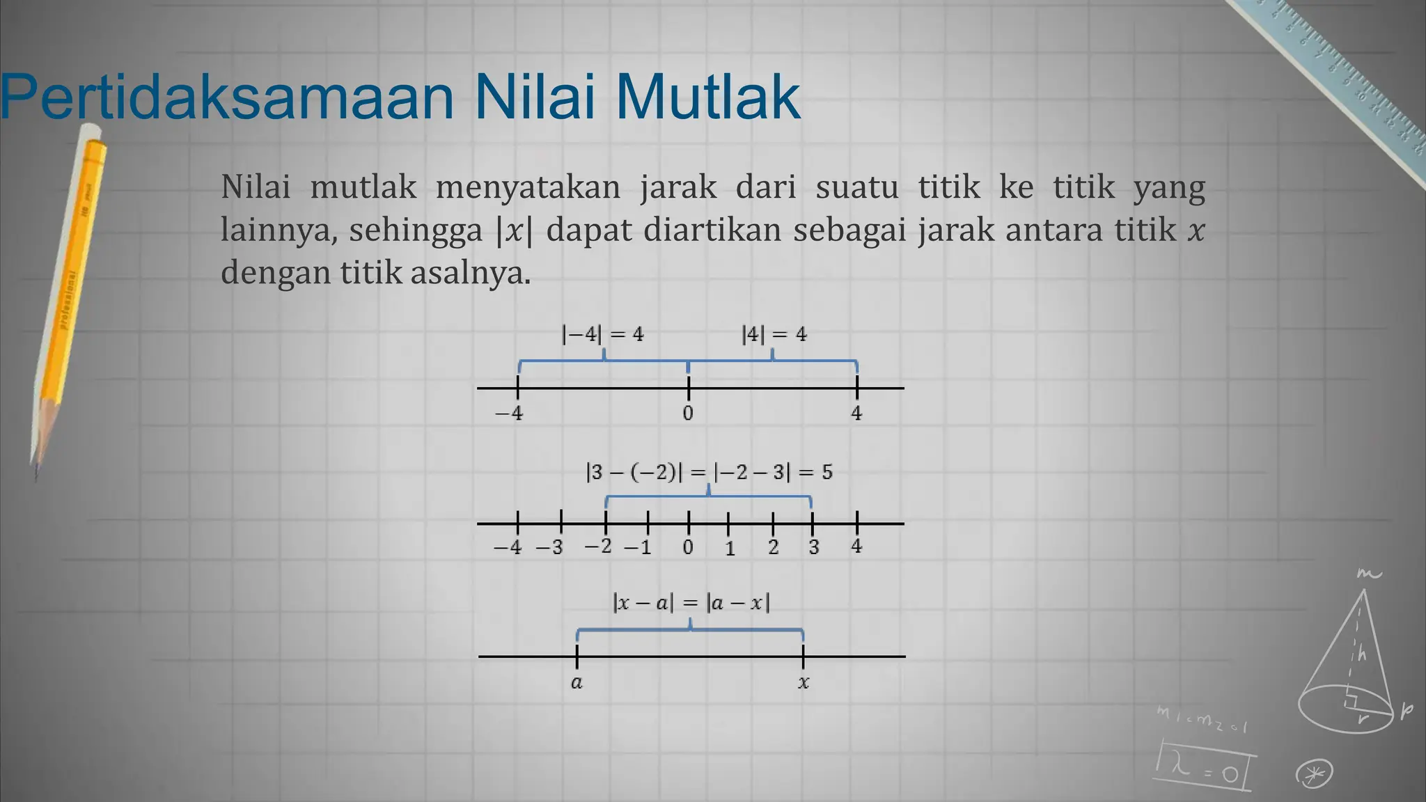 Sistem Bilangan Riil (Pertidaksamaan linier) | PPTX