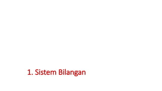 Sistem Bilangan Real/klasifikasi sistem bilangan real.pptx