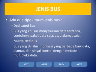 Sistem bus | PPTX