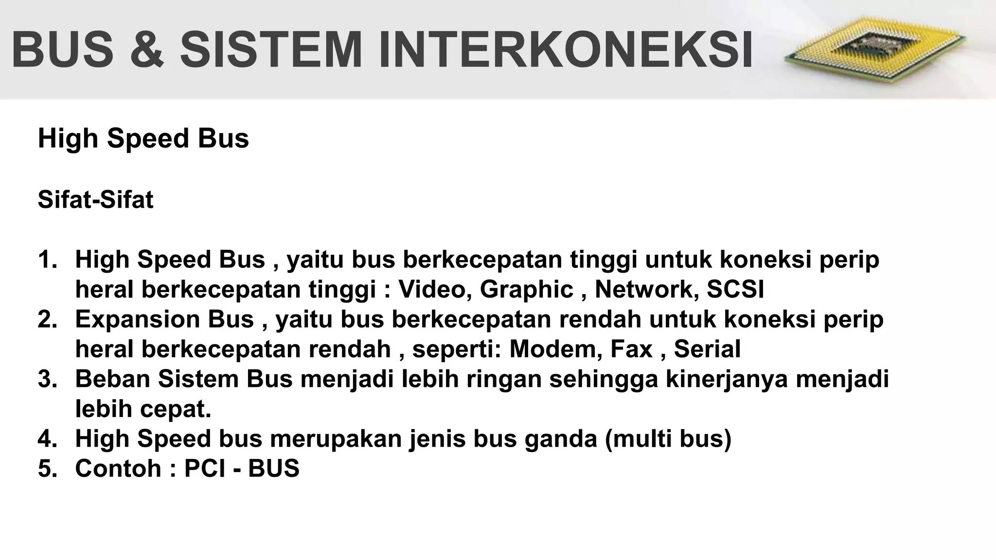 Sistem bus | PPTX