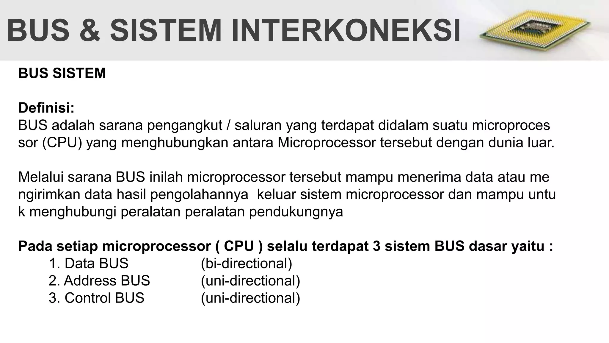 Sistem bus | PPTX