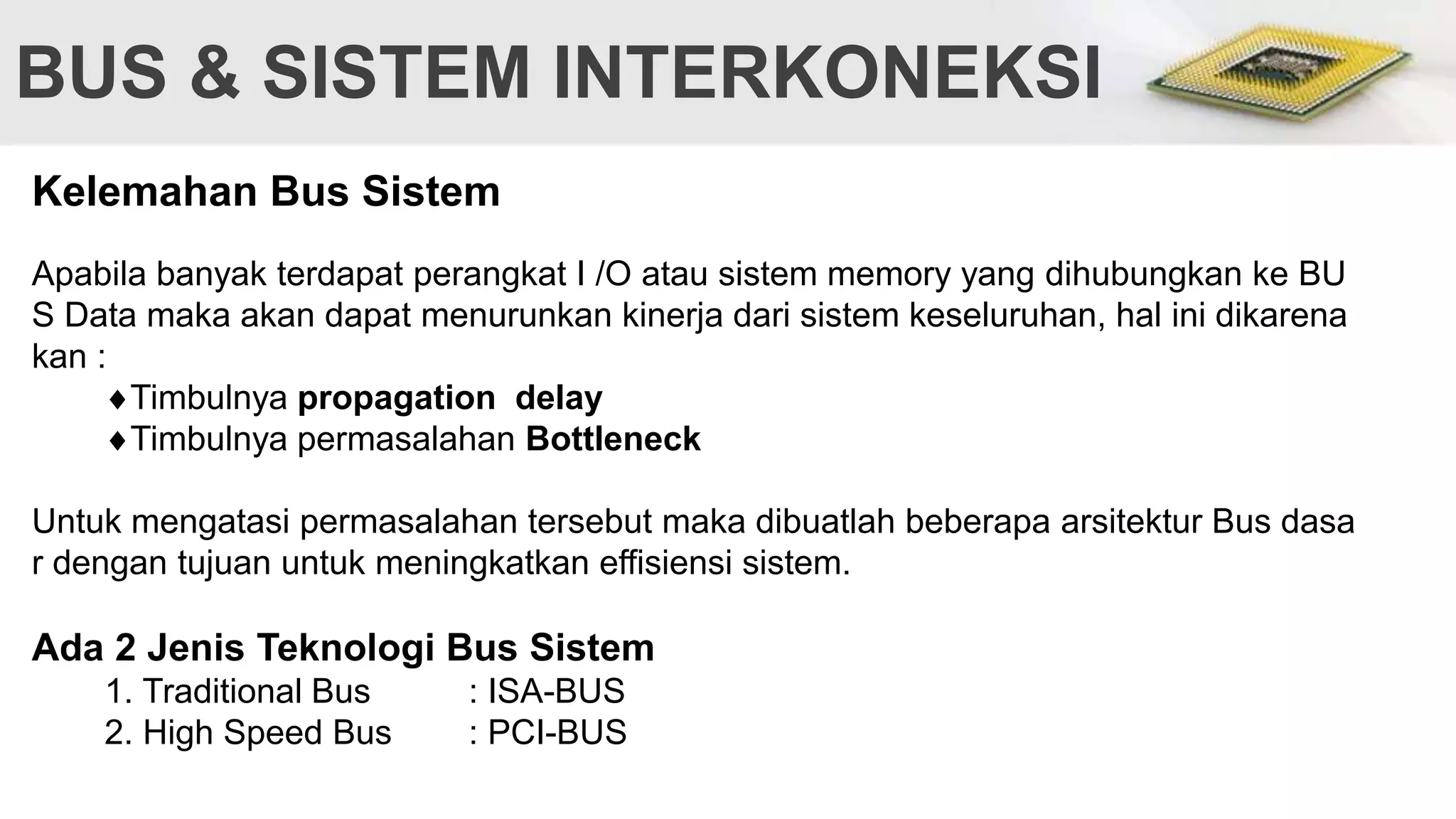 Sistem bus | PPTX