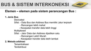 Sistem bus | PPTX
