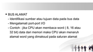 Sistem BUS Dalam Arsitektur Jaringan Dan Komputer | PPTX
