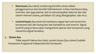 Sistem bus komputer | PPTX