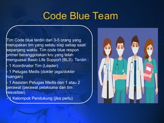 Sistem Code Blue new.ppt Sistem Code Blue | PPT