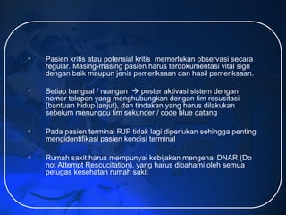 Sistem Code Blue new.ppt Sistem Code Blue | PPT