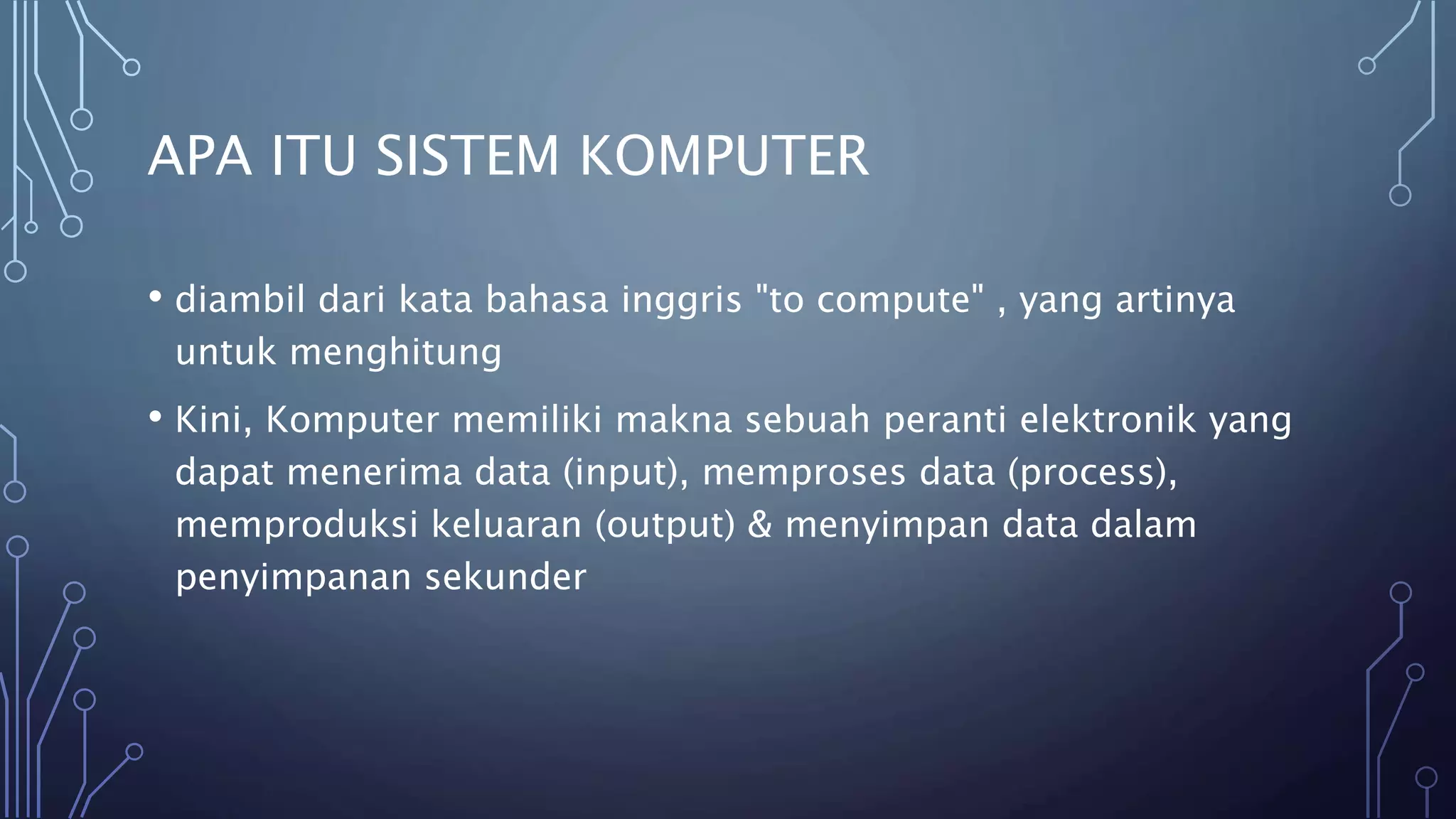 Sistem computer | PPT