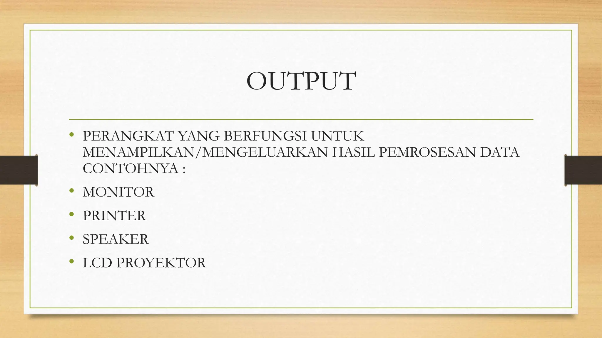 SISTEM COMPUTER - hardware dan software di dalam komputer | PPT