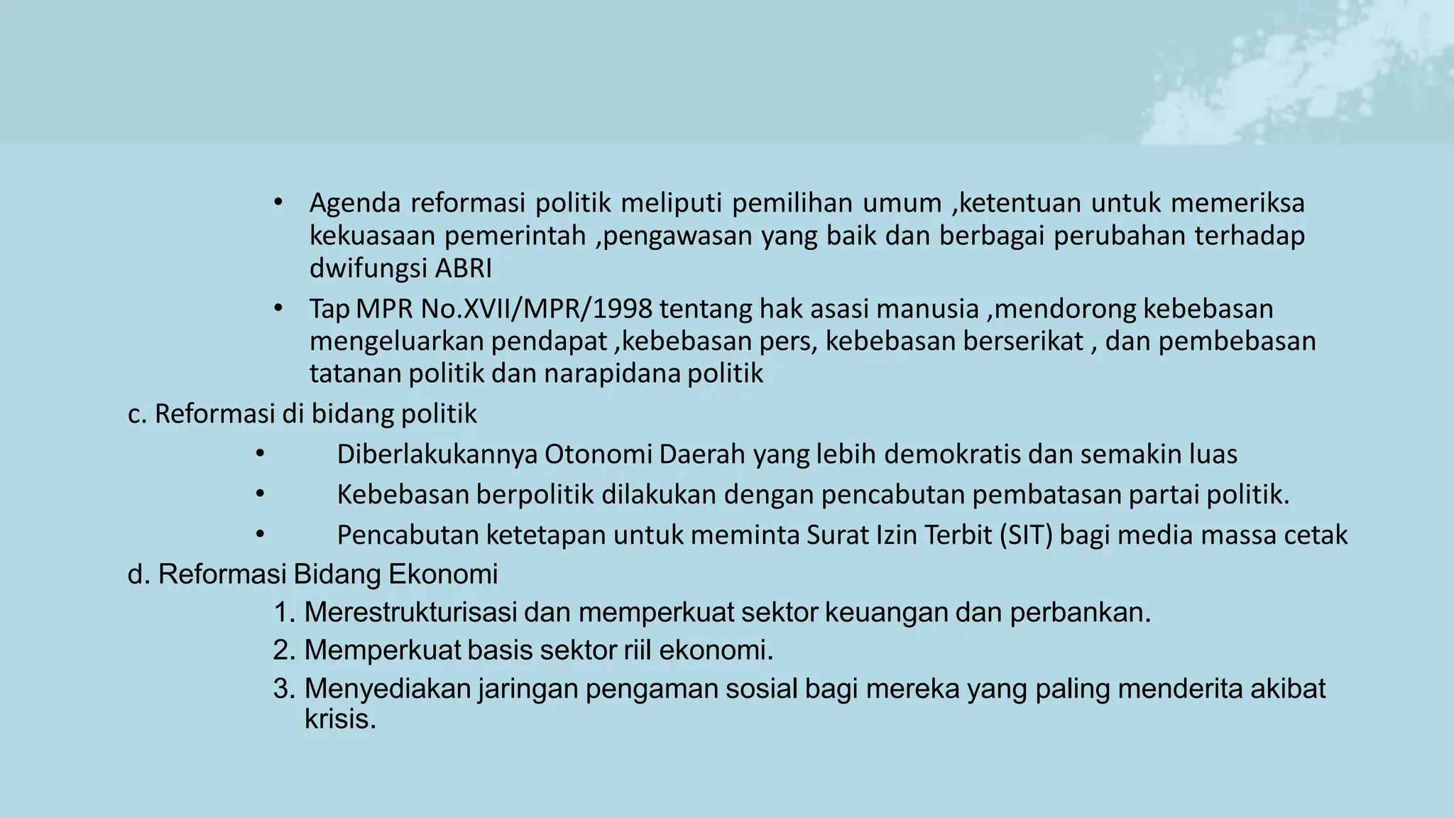 Sistem Dan Struktur Politik Ekonomi Indonesia Masa Reformasi.pptx
