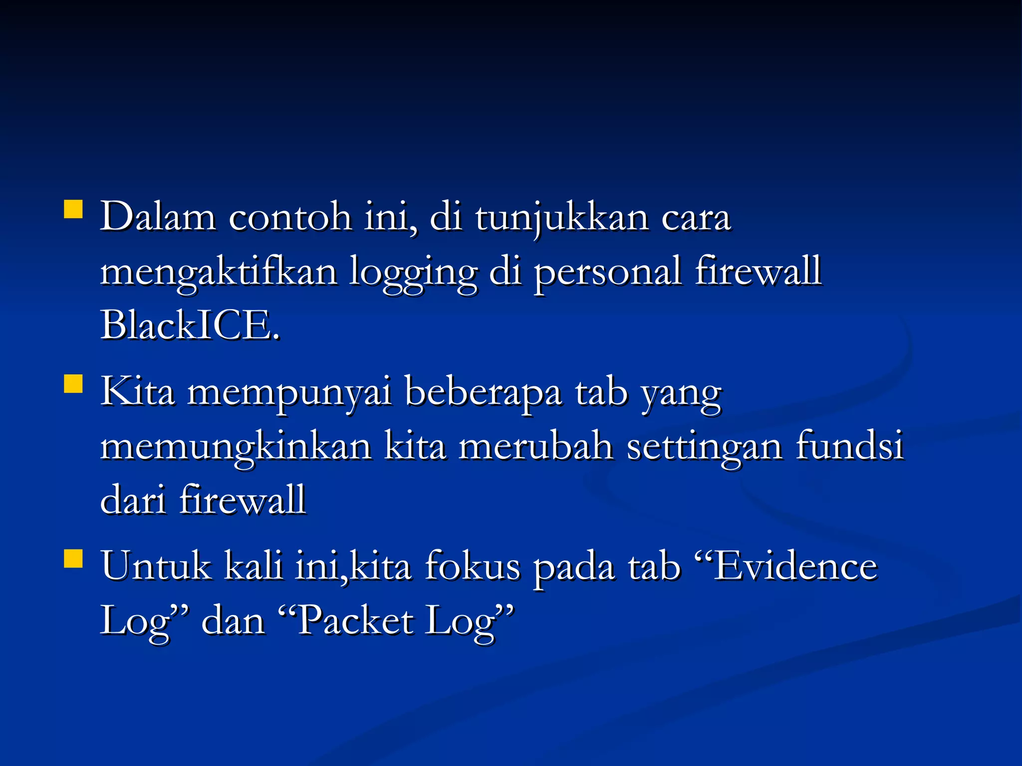 Sistem deteksi intrusion berbasis jaringan | PPT