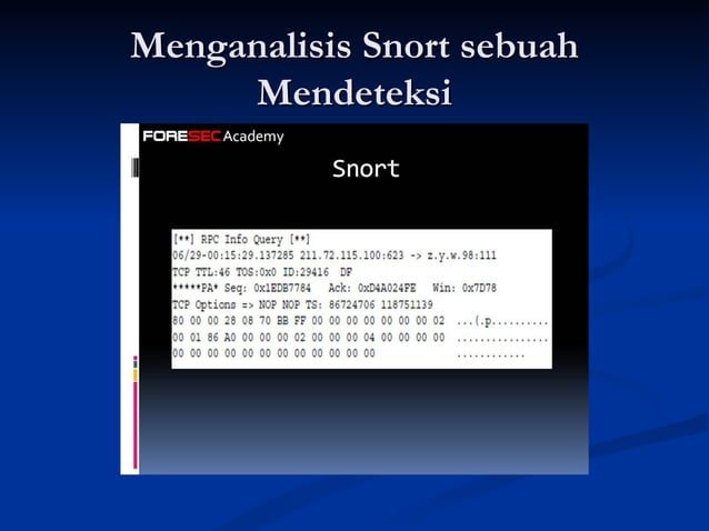 Sistem deteksi intrusion berbasis jaringan | PPT