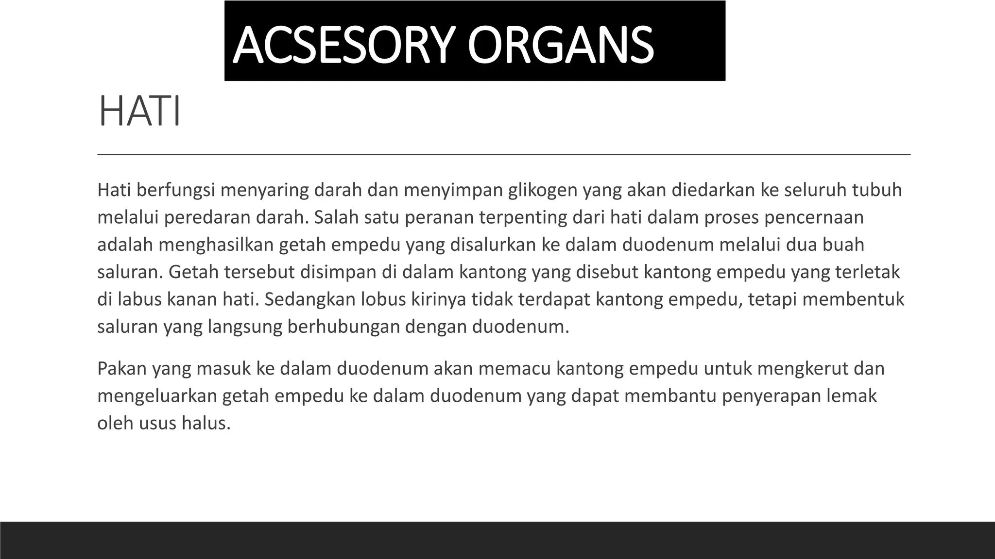 sistem digesti dan ekskresi pada unggas ppt | PPTX