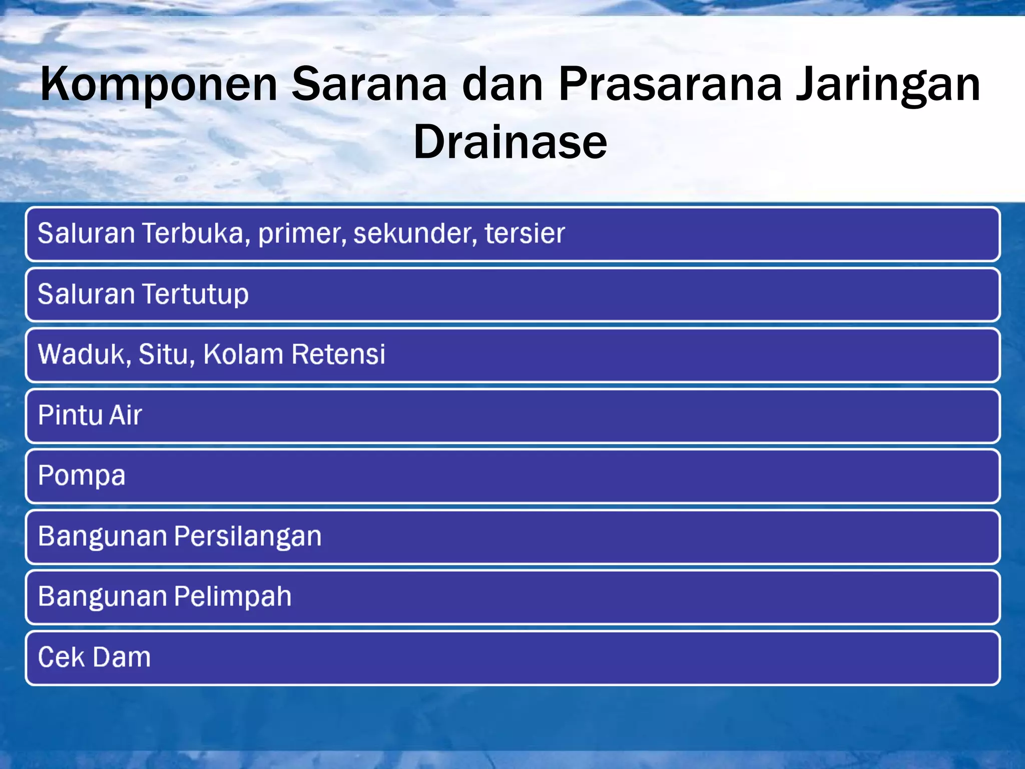 Sistem Drainase Kota | PPT